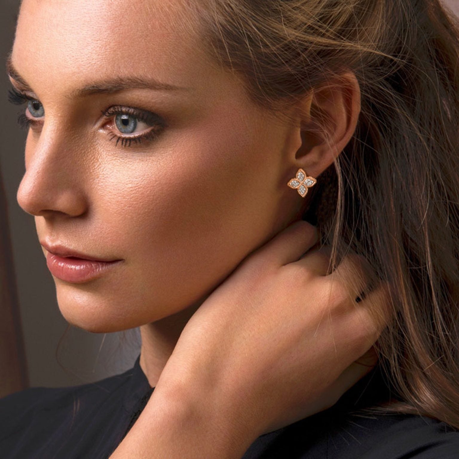 Roberto coin earrings princess flower store