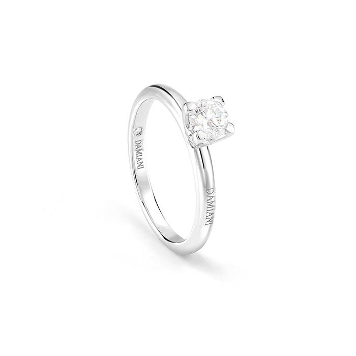 Luce engagement ring with diamond by Damiani | Howards Jewelers